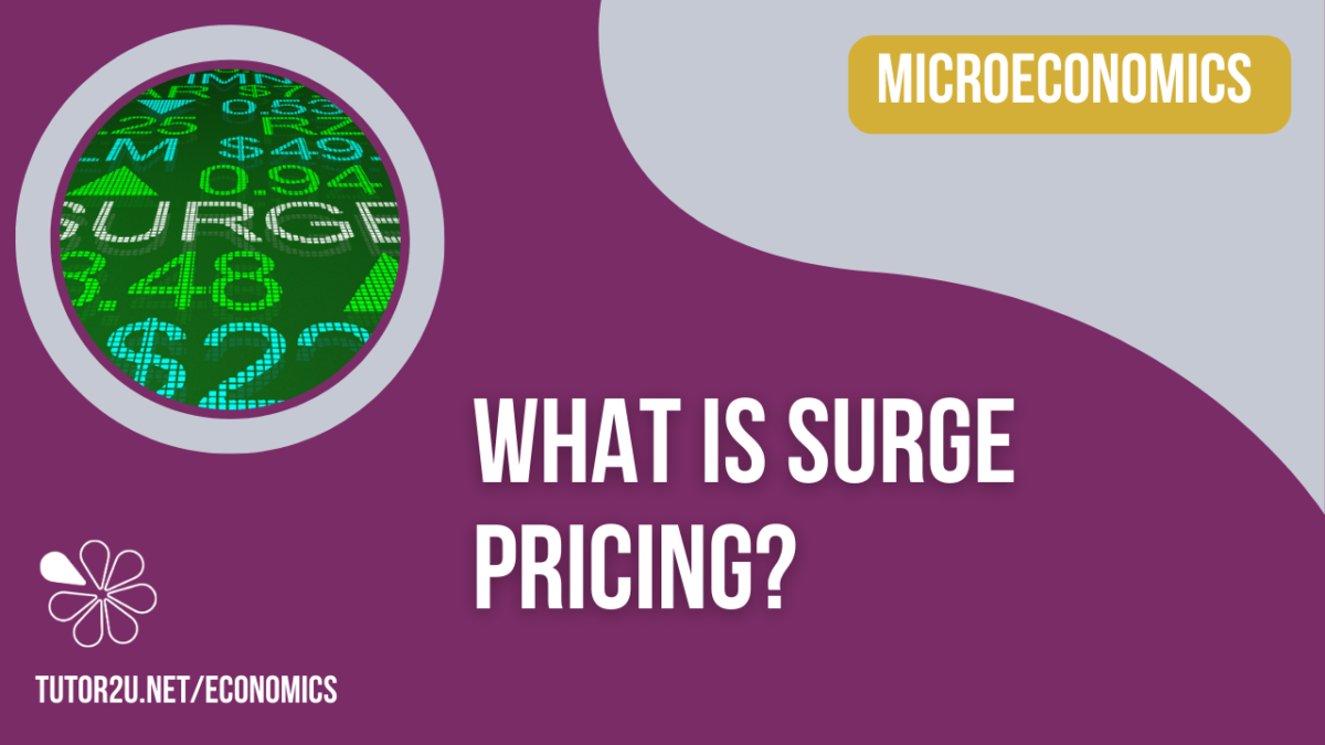 Economics of Surge Pricing | Blog | Economics | tutor2u