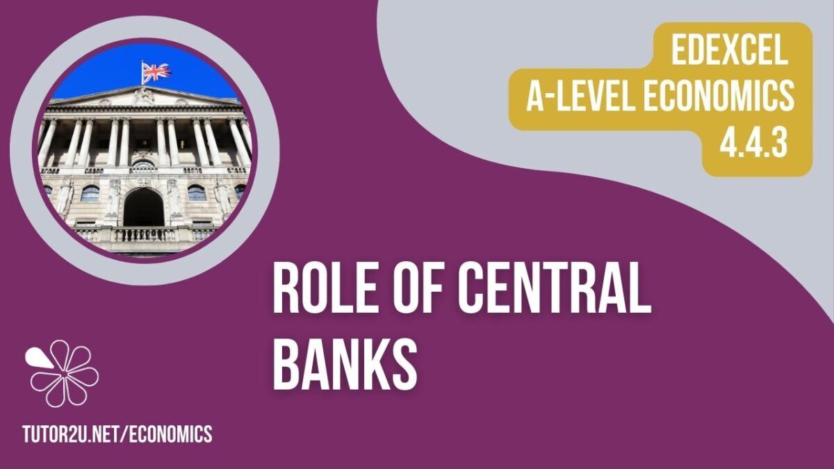 4.4.3 Financial Economics - Roles of Central Banks (Edexcel A-Level ...