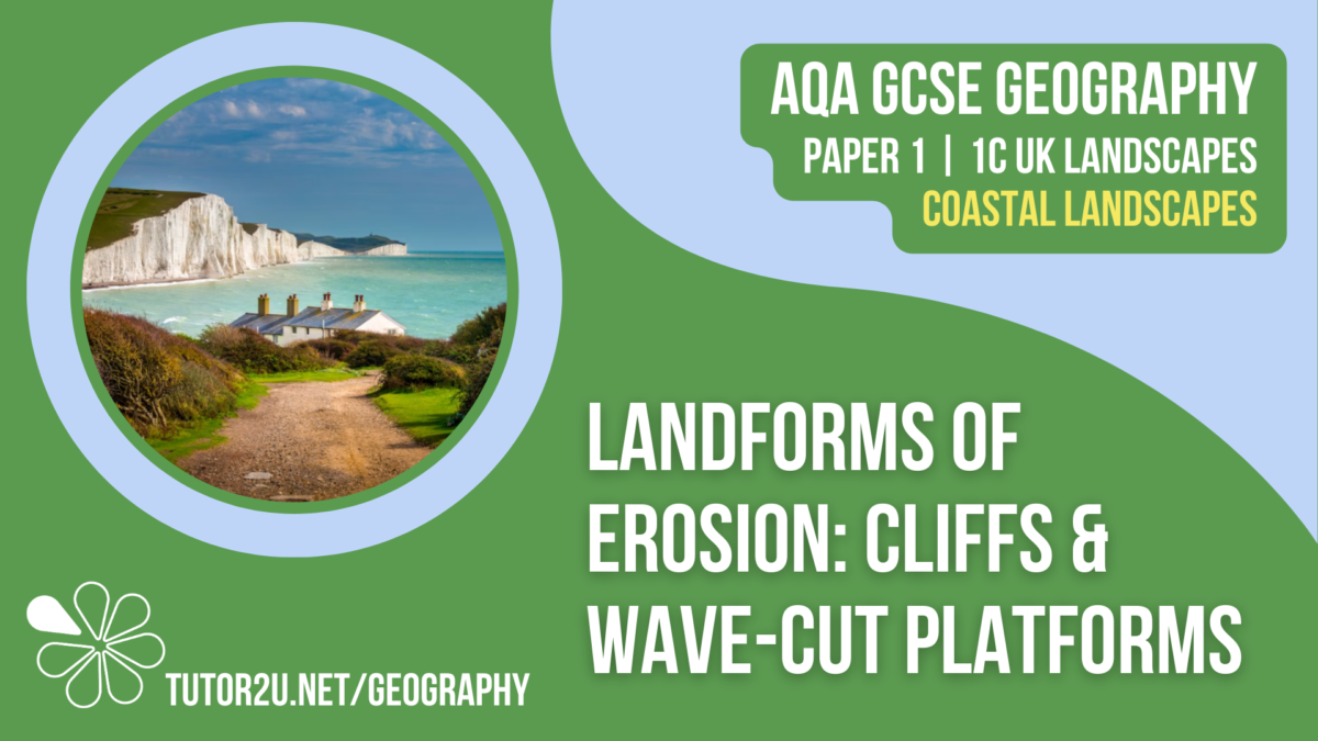Topic Video for AQA GCSE Geography | Landforms of erosion - cliffs and ...