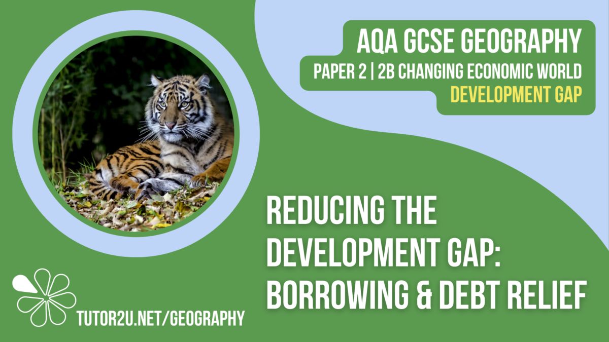Topic Video for AQA GCSE Geography | Reducing the development gap ...