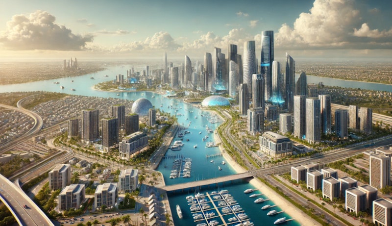 GCSE Geography | Urban improvement in Lagos - Eko Atlantic (NEE city study: Lagos 6) | Reference ...