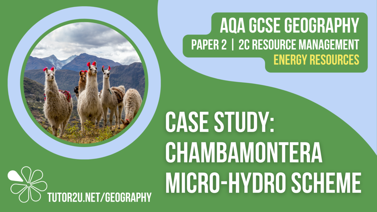 Topic Video for AQA GCSE Geography | Sustainable energy supply ...