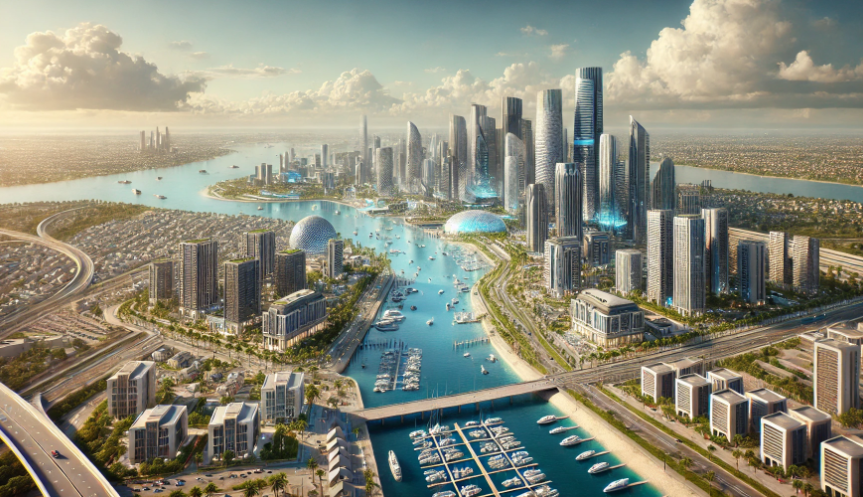 GCSE Geography | Urban improvement in Lagos - Eko Atlantic (NEE city ...