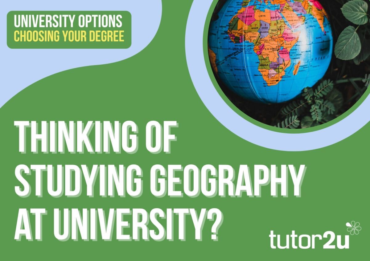 Wall display: Studying a Geography related course at university (for ...