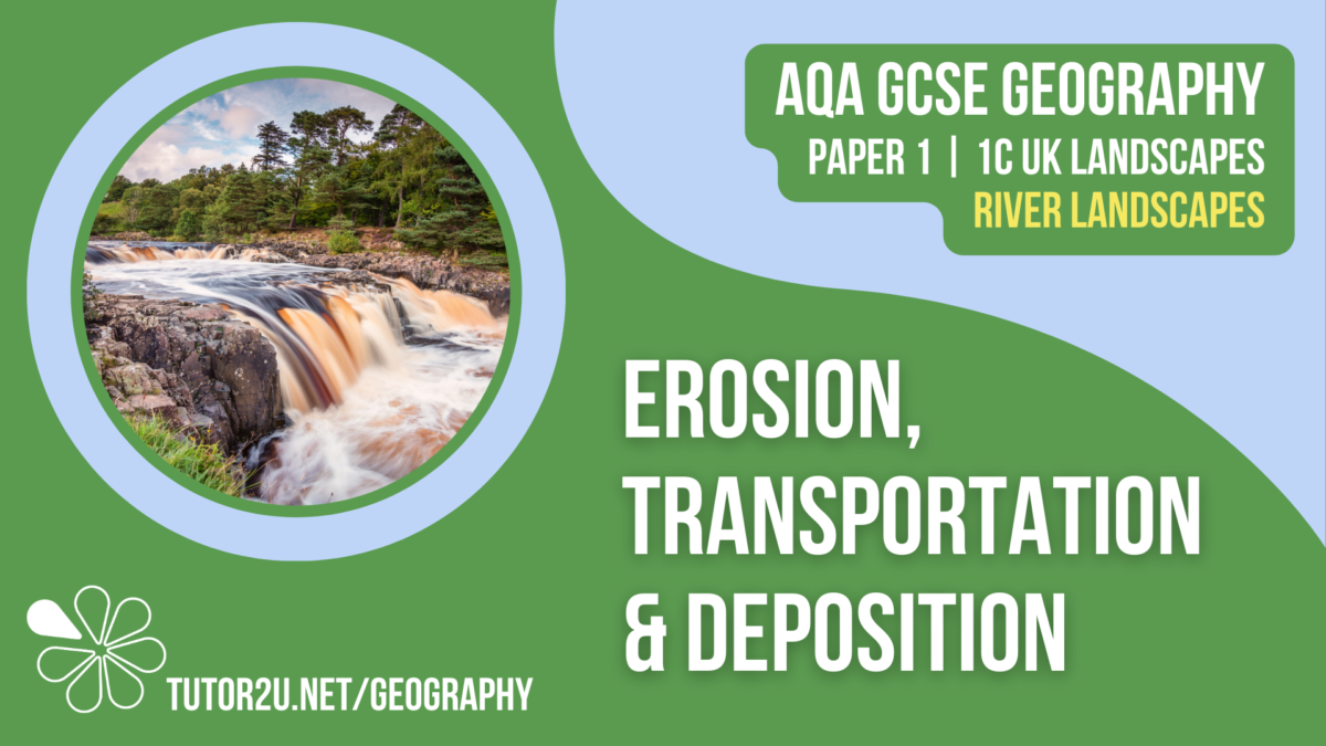 Topic Video for AQA GCSE Geography | Fluvial erosion, transportation ...