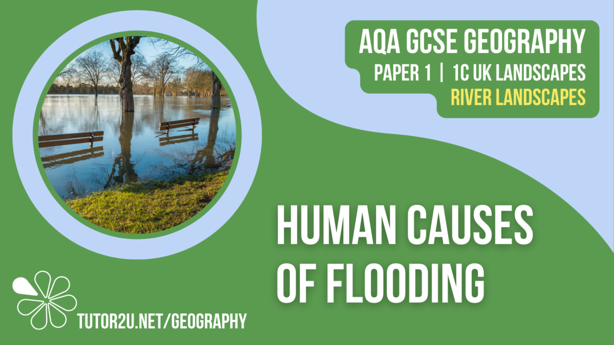 Topic Video for AQA GCSE Geography | Human causes of flooding (River ...