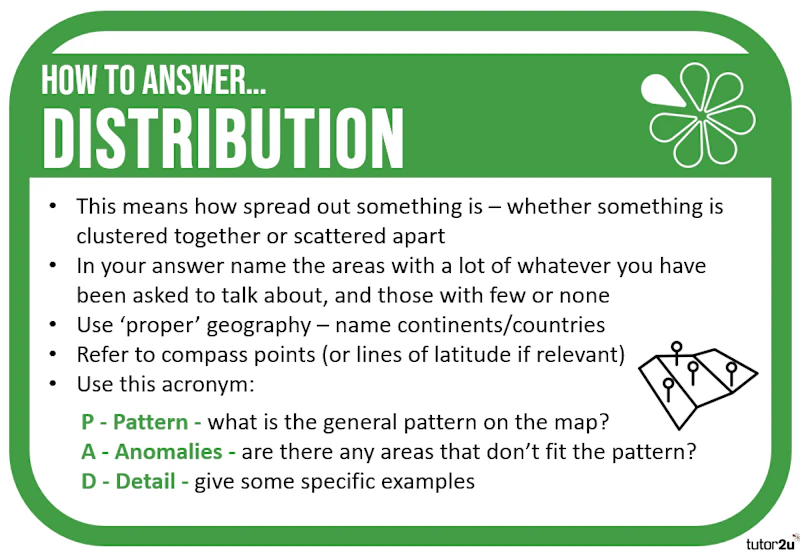 GCSE Geography Poster: How to Answer Low-tariff Questions | Reference ...