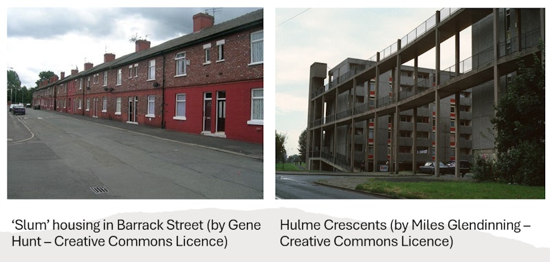 GCSE Geography | Urban regeneration in Manchester - Hulme (UK city ...