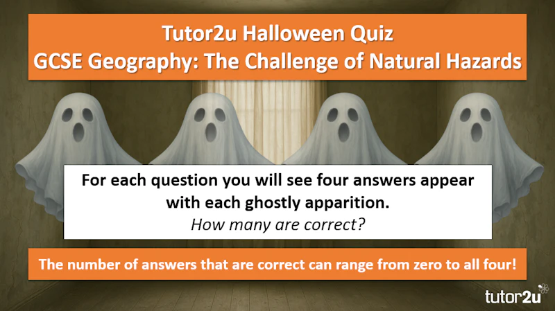 Halloween Ghost Quizzes for AQA GCSE Geography | Blog | Geography | tutor2u