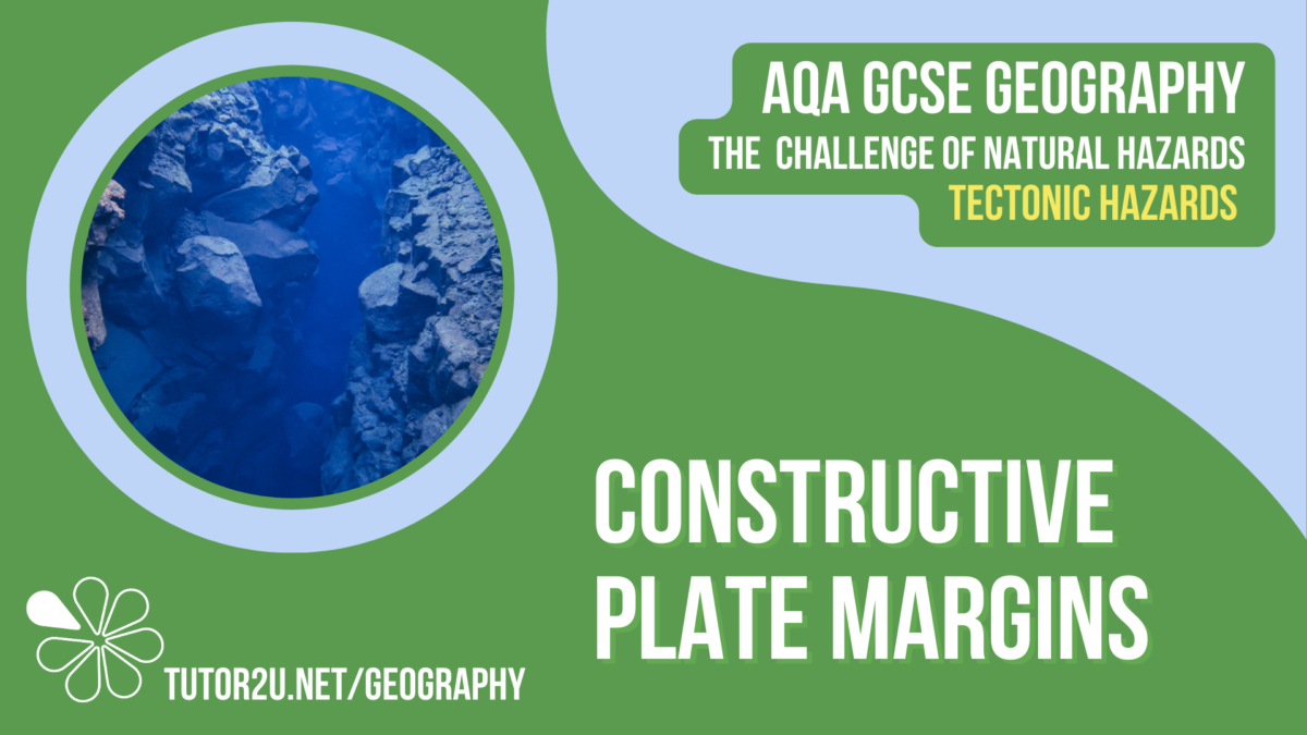 Topic Video for AQA GCSE Geography | Constructive plate margins ...