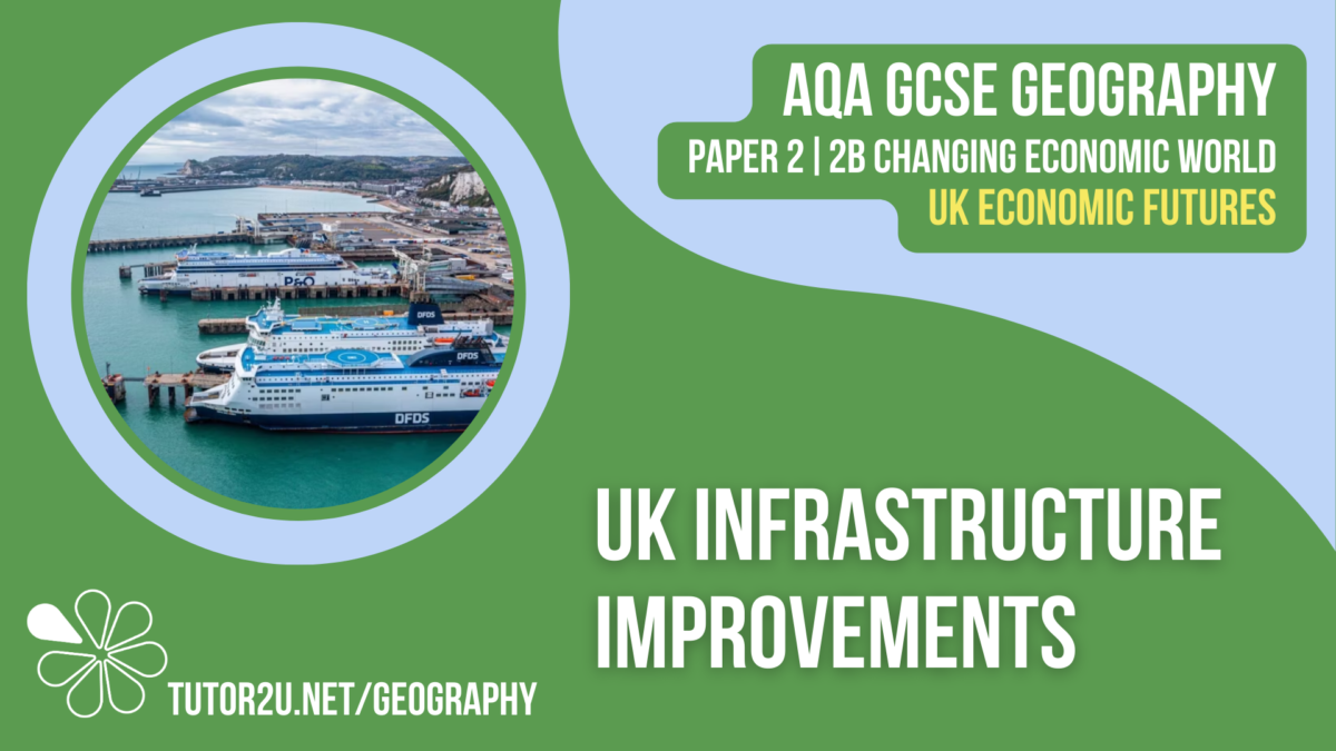 Topic Video for AQA GCSE Geography | UK infrastructure improvements (UK ...