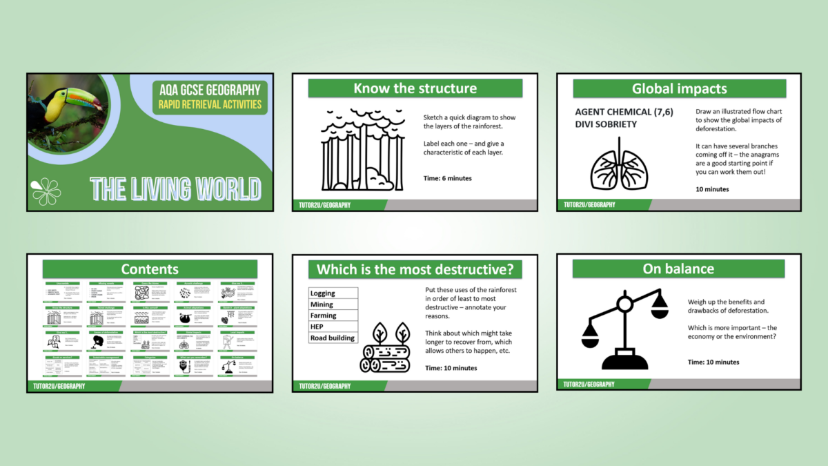 Living with the Physical Environment (Paper 1) Knowledge Retrieval ...