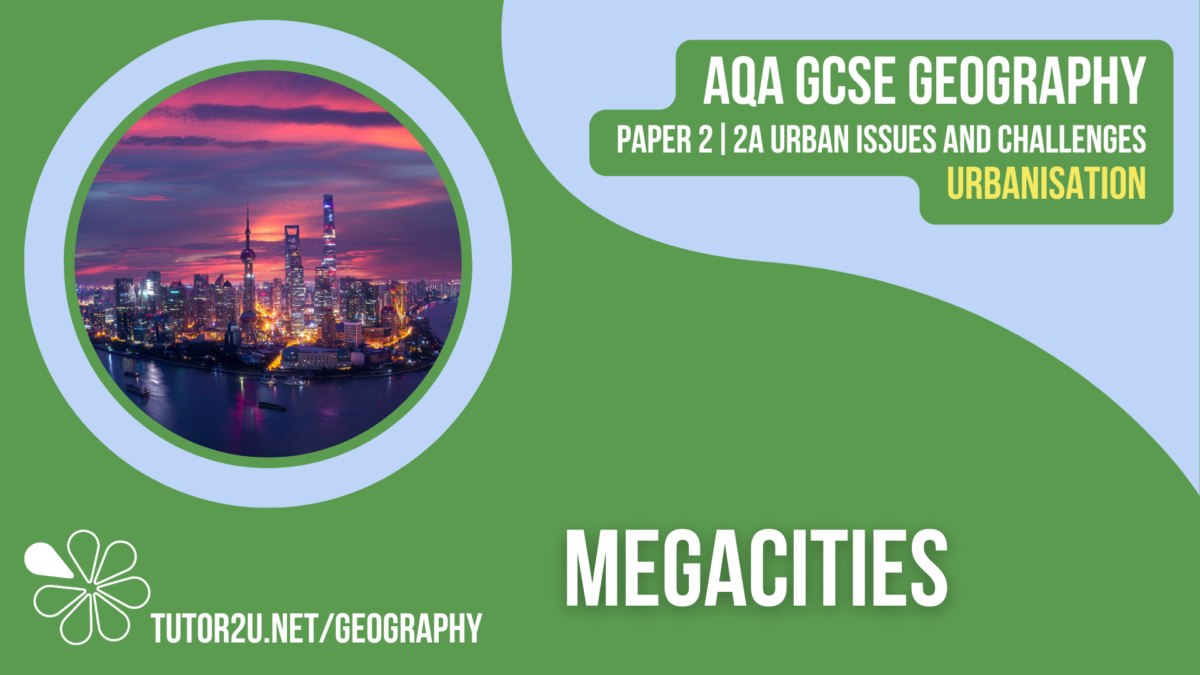 Topic Video for AQA GCSE Geography | Megacities (Urbanisation 2 ...
