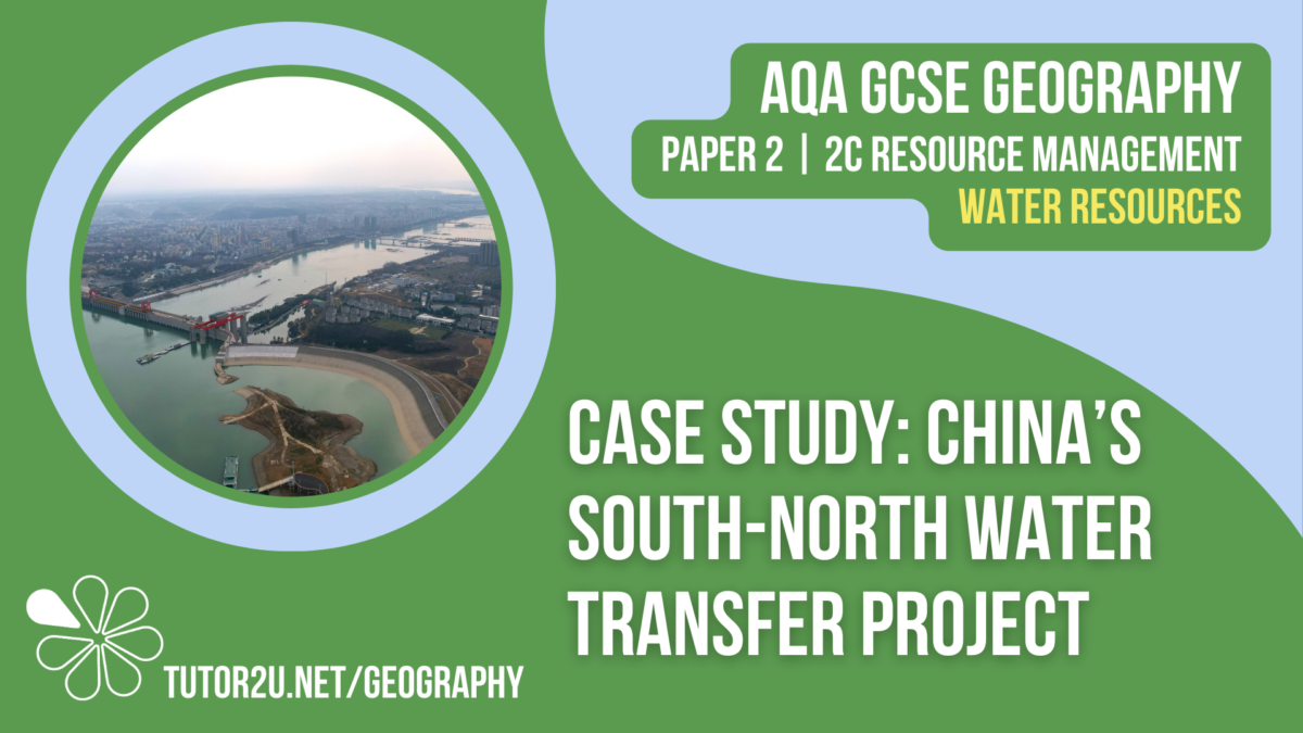 Topic Video for AQA GCSE Geography | Water transfer scheme - China's ...