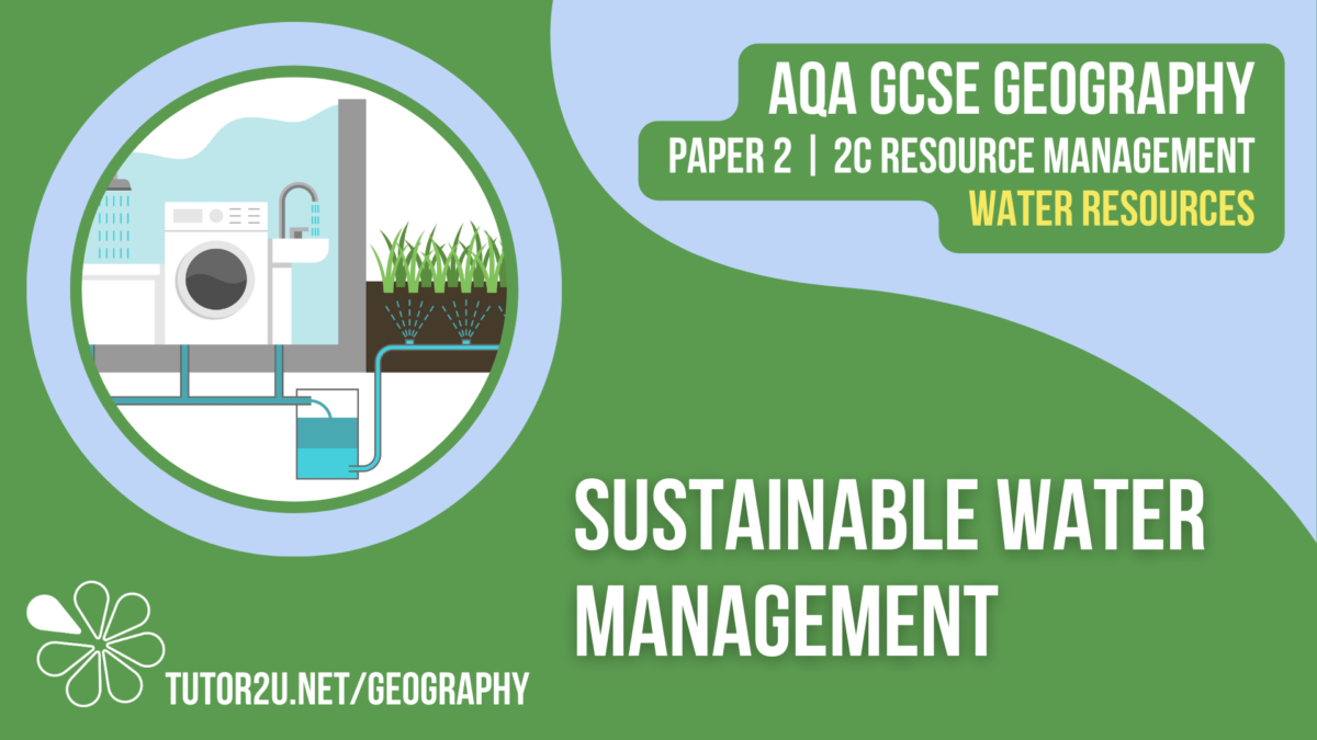 Topic Video for AQA GCSE Geography | Sustainable water management ...