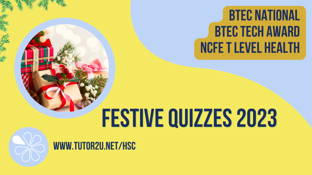 Festive Quiz Packs for Health & Social Care & T-Level Health 2023 ...