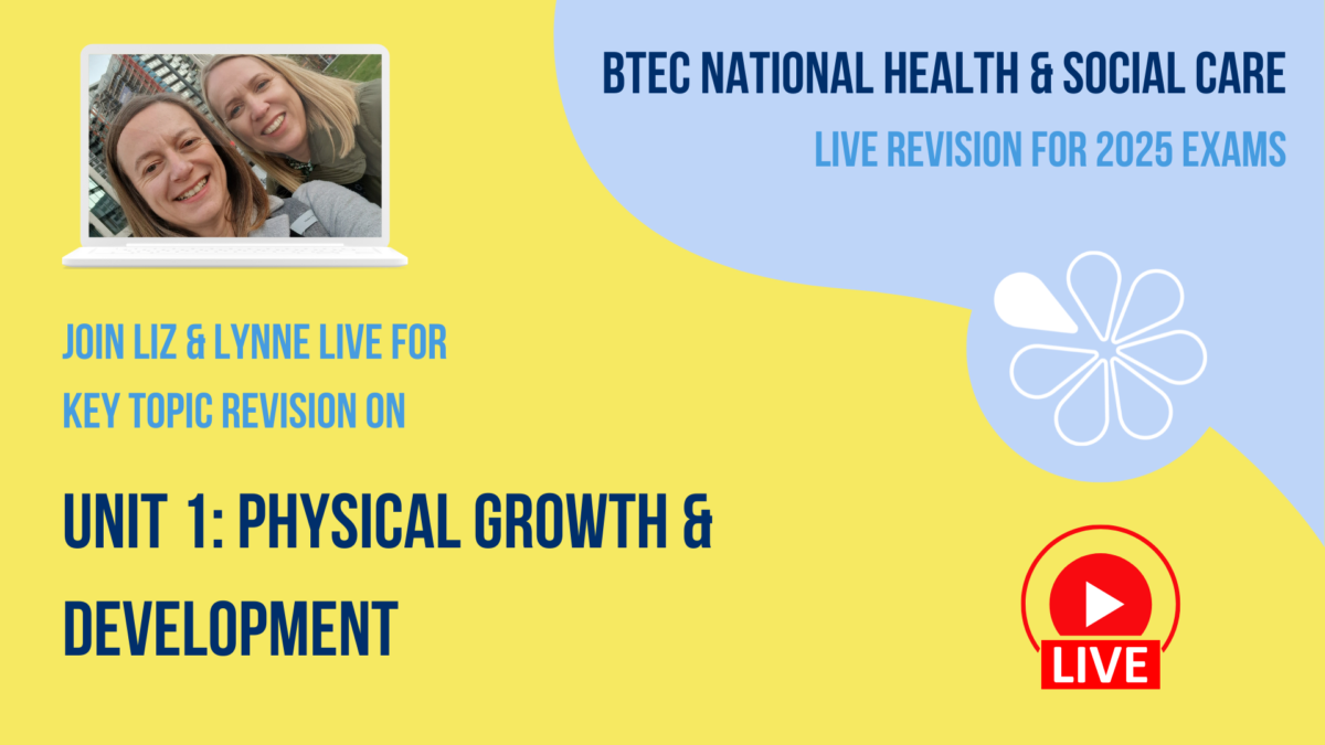 Unit 1 Physical Growth & Development | BTEC National HSC Live Revision ...