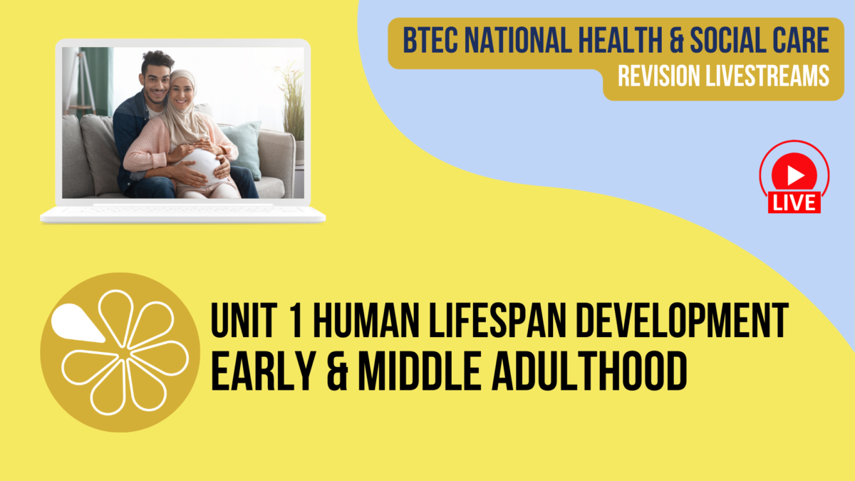 Early & Middle Adulthood | Live Revision for HSC Unit 1 Human Lifespan ...