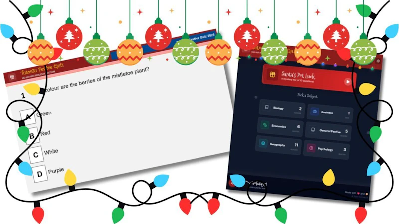 Festive Quiz Packs! | Blog | Health & Social Care | tutor2u