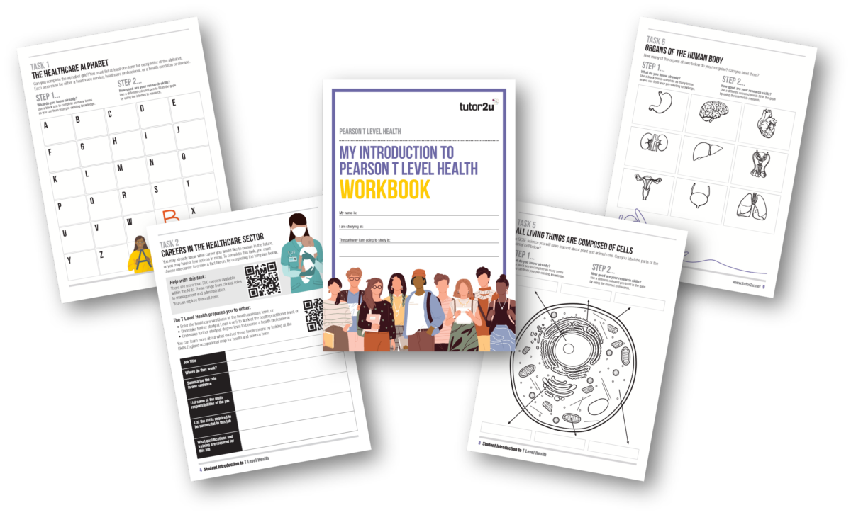 My Introduction to Pearson T Level Health Workbook | Reference Library ...