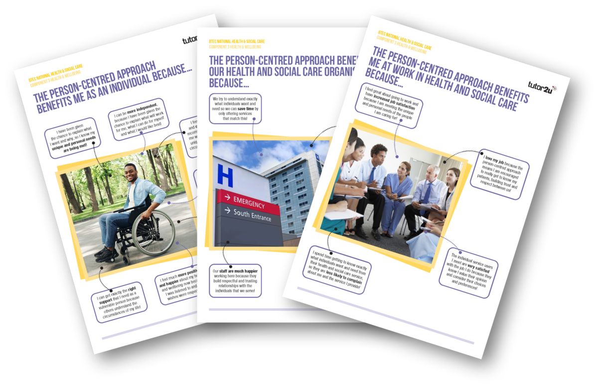 The Power of the Person-Centred Approach for BTEC Tech Award ...