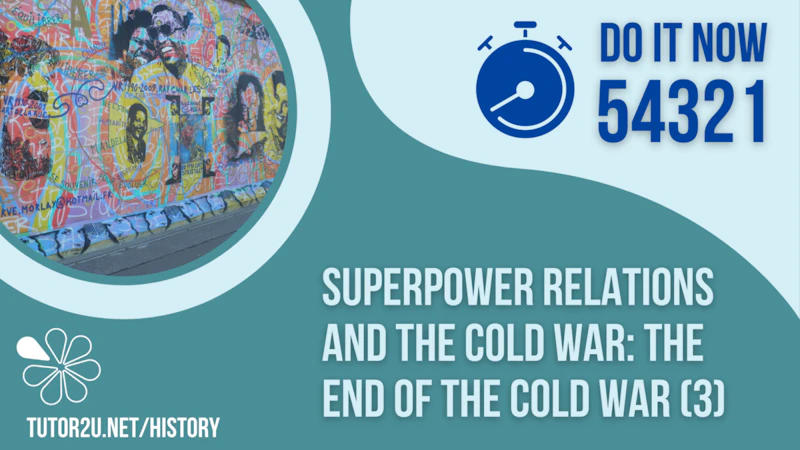 54321 Do It Now Activities for Edexcel GCSE History: Superpower ...