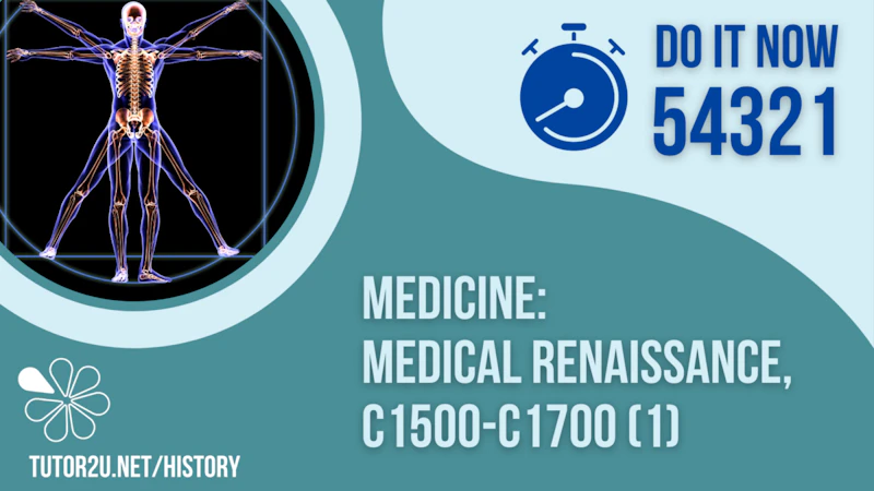 54321 Do It Now Activities for Edexcel GCSE History: Medicine in ...