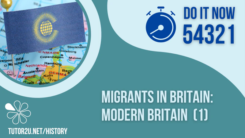 54321 Do It Now Activities for Edexcel GCSE History: Migrants in ...