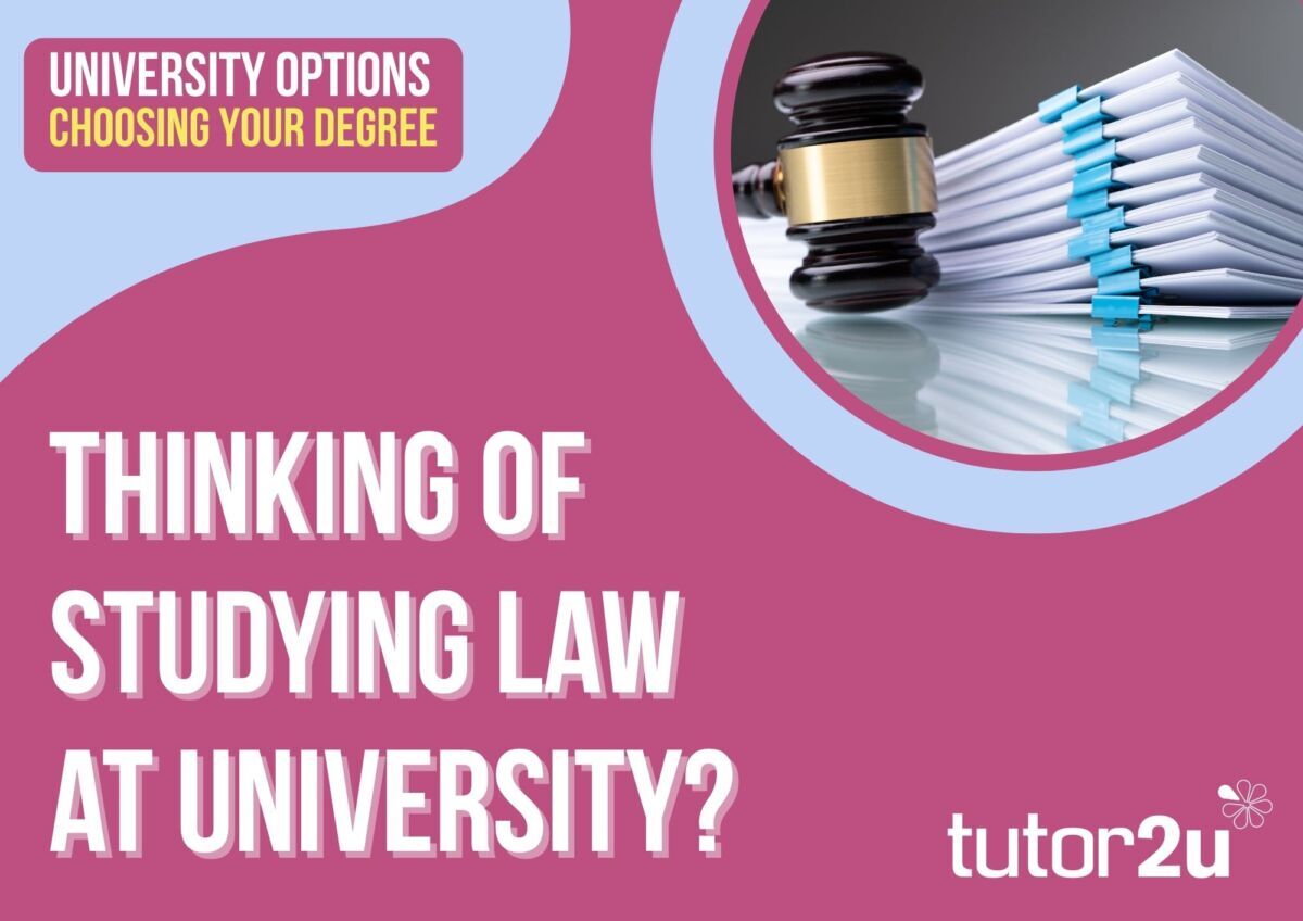 Wall display: Studying a Law related course at university (for 2026 ...