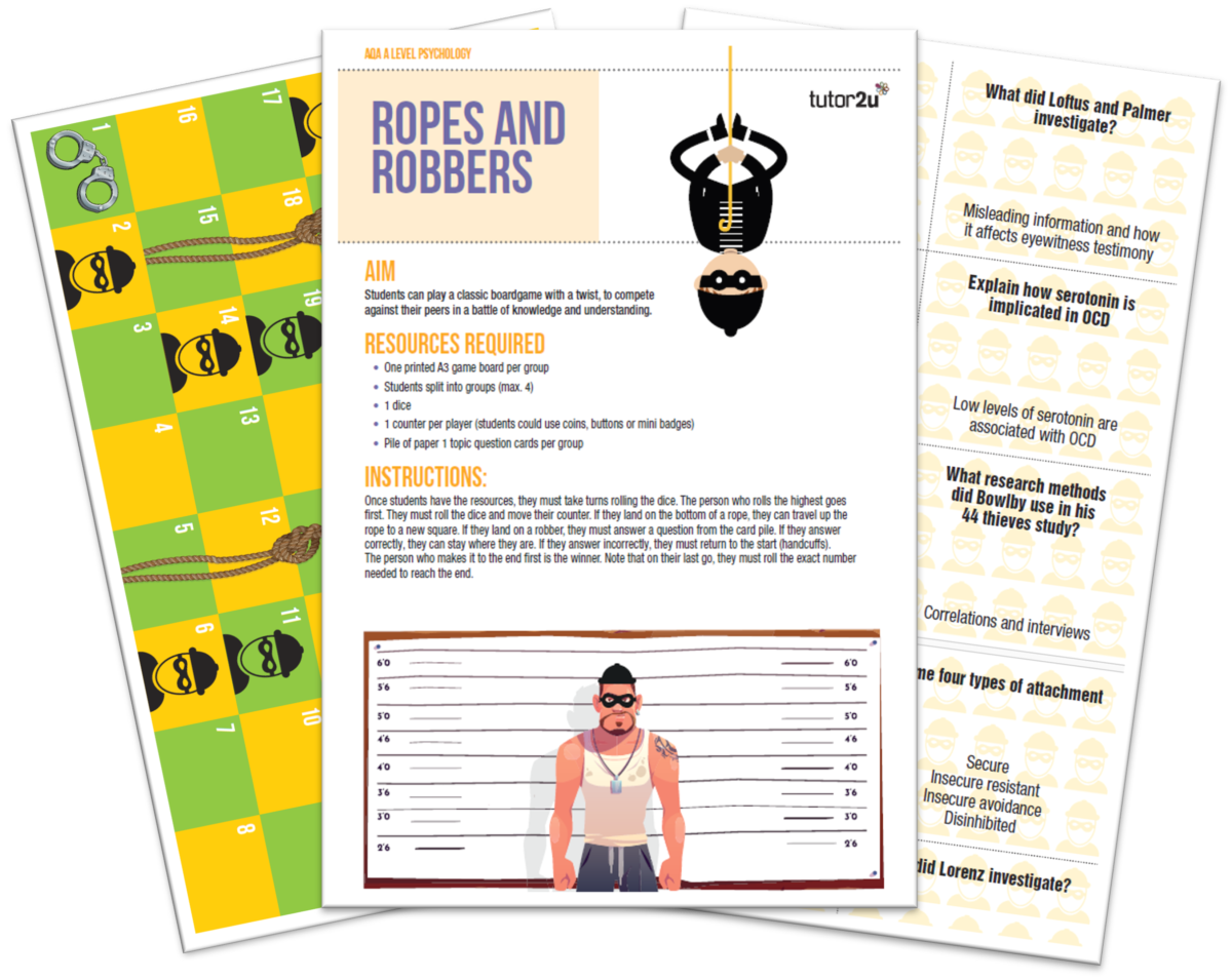 Ropes and Robbers | Teaching Activity | Reference Library | Psychology ...