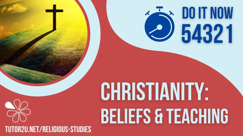54321 'Do it now' activity for GCSE Religious Studies: Christianity ...
