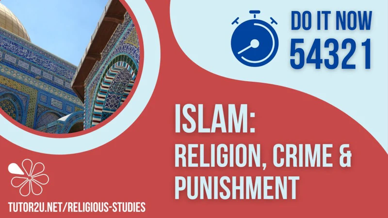 54321 'Do it now' activity for GCSE Religious Studies: Islam - Religion ...