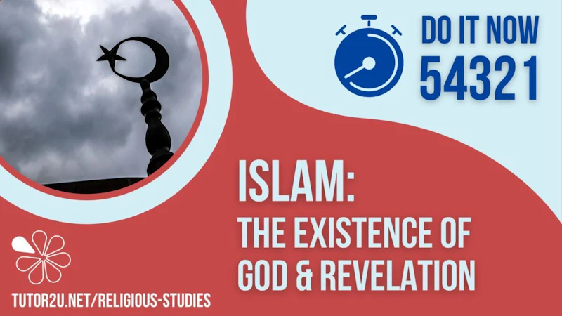 54321 'Do it now' activity for GCSE Religious Studies: Islam - The ...