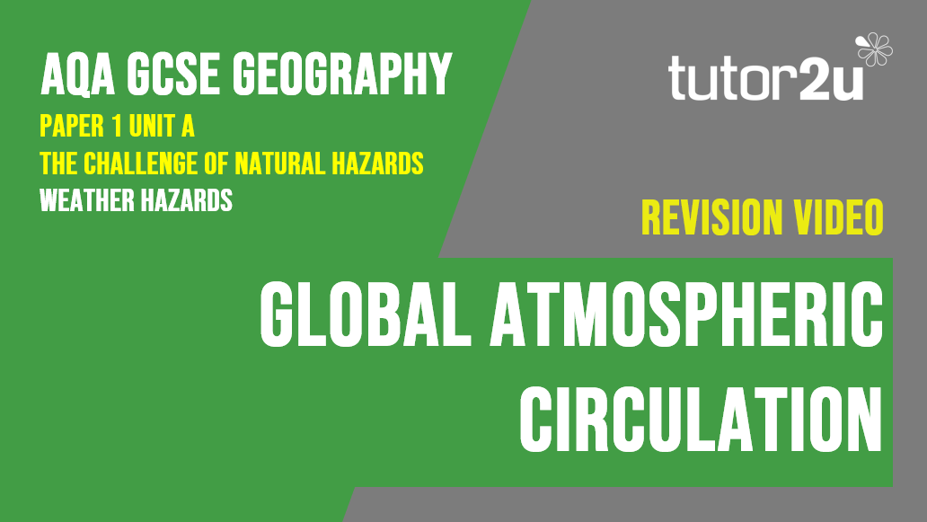 Topic Video for AQA GCSE Geography: Global Atmospheric Circulation ...