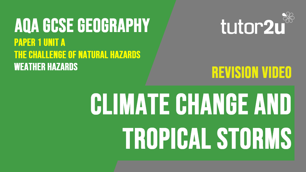 Topic Video for AQA GCSE Geography: How Might Climate Change Affect ...