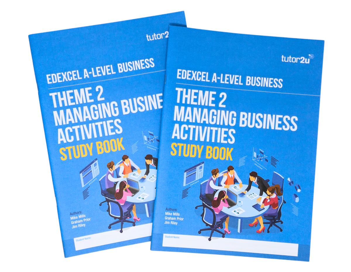 Theme 2 Study Book for Edexcel A-Level Business | Shop | tutor2u