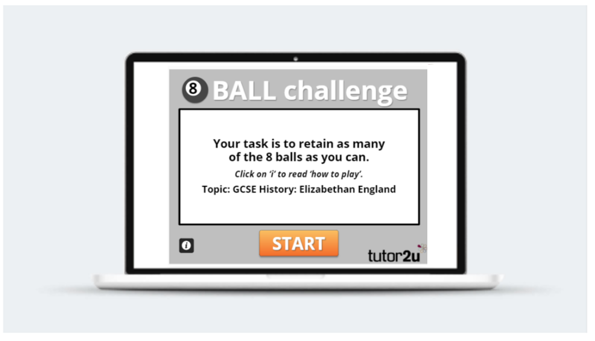 GCSE: Elizabethan England - '8 Ball Challenge' Revision Activity ...