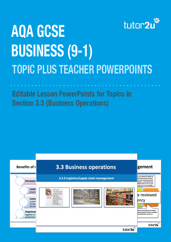 AQA GCSE Business Teaching Resources | Shop | Business | tutor2u