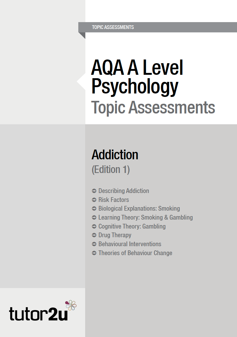 Approaches Topic Assessments for AQA A-Level Psychology | Shop ...