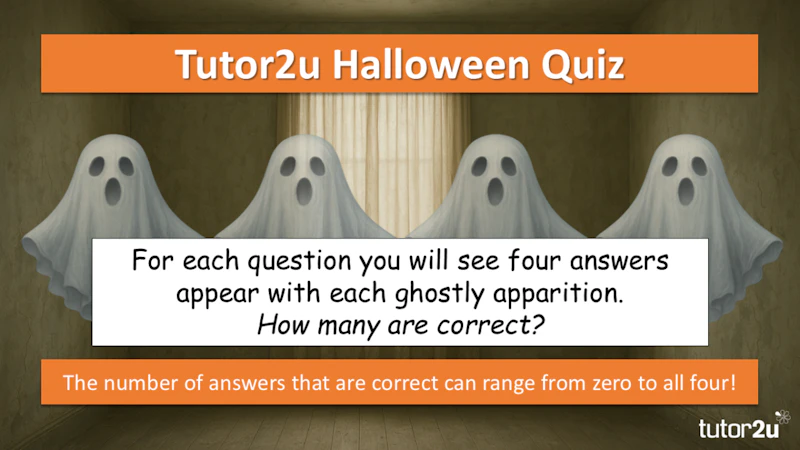 Halloween Quiz 2025 | A-Level Economics | Reference Library | Economics ...