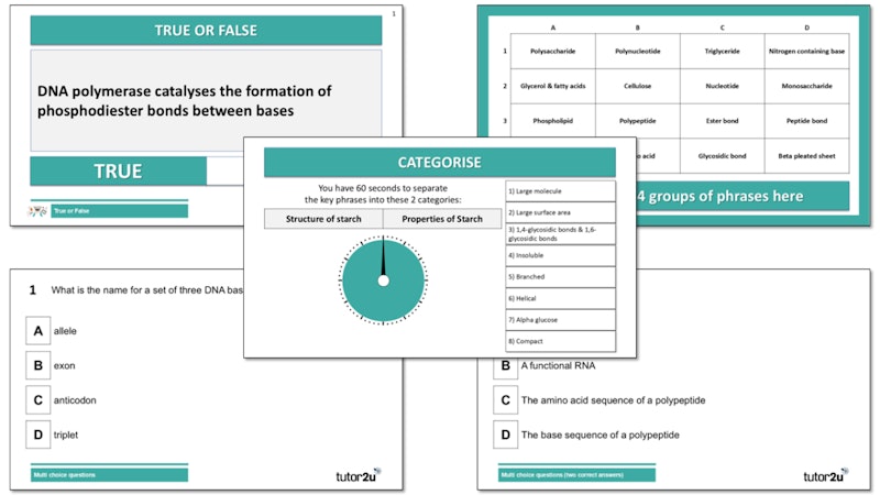 Biological Molecules - Interactive Powerpoint Games for the classroom ...