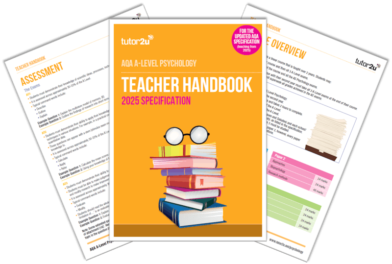 Teacher Handbook | AQA A Level Psychology (2025 Specification) | Reference Library | Psychology ...